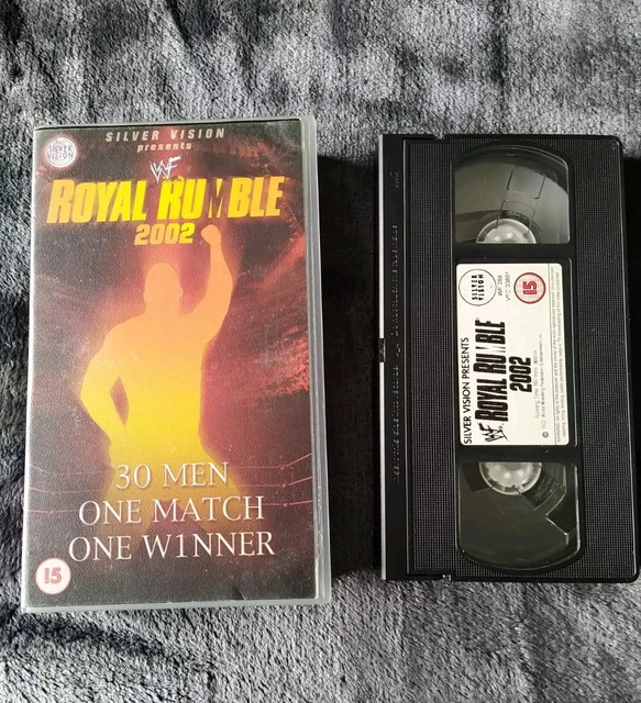 WWF ROYAL RUMBLE (2002) VHS (PAL) 100% Original Video WWE WCW TNA AEW £ ...