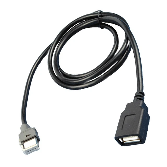 4 PIN CONNECTOR Adapter Cable 120CM Length Car 4-pin To USB Female ...