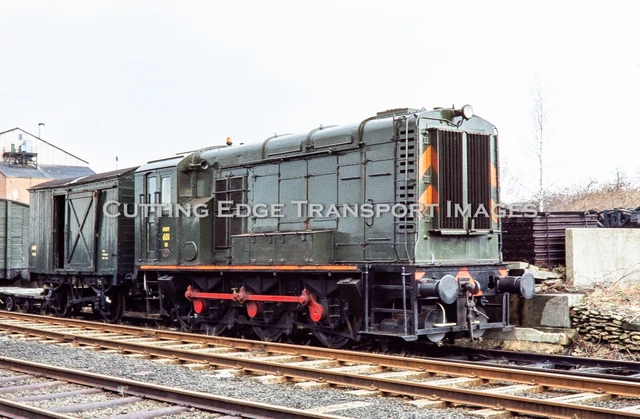 ORIGINAL RAILWAY SLIDE: Army Diesel 601 - MOD Kineton? 40/132/10 £5.50 ...