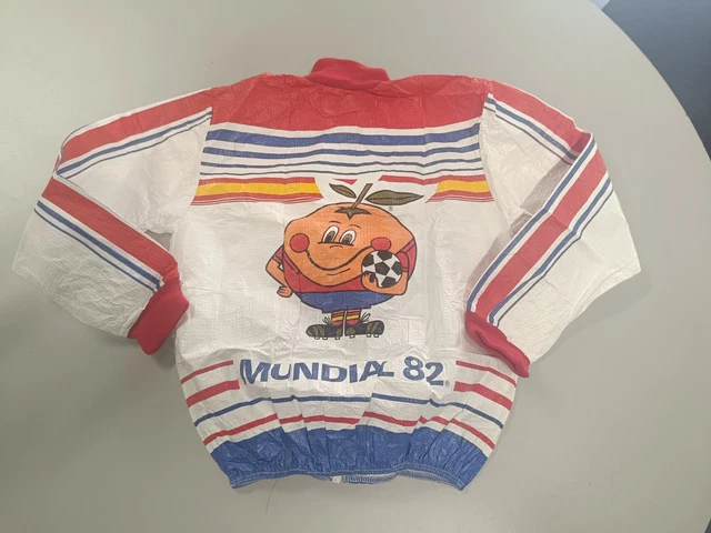 NARANJITO : Cazadora Mundial Futbol España 1982 - Vintage Original ...