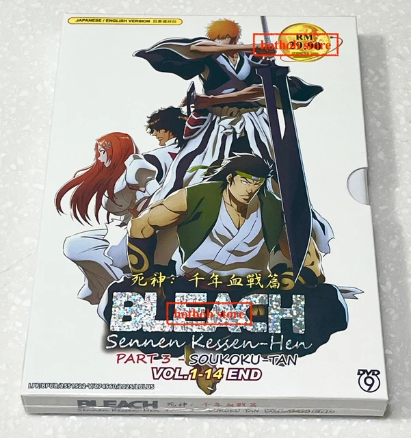 BLEACH: THOUSAND-YEAR BLOOD War (Part 3: VOL.27 - 40) ~ English Audio ...
