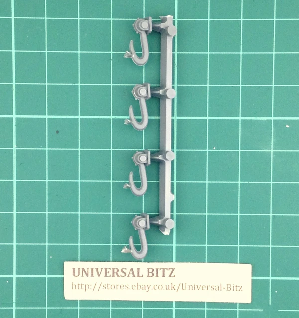 GANCI TESTE SERBATOIO Rhino x 4 Chaos Space Marines Warhammer 40K E2 A ...