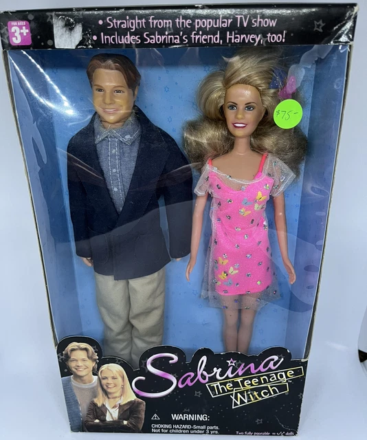 NEW 1999 ARCHIE SABRINA THE TEENAGE WITCH SABRINA & HARVEY Dolls by ...