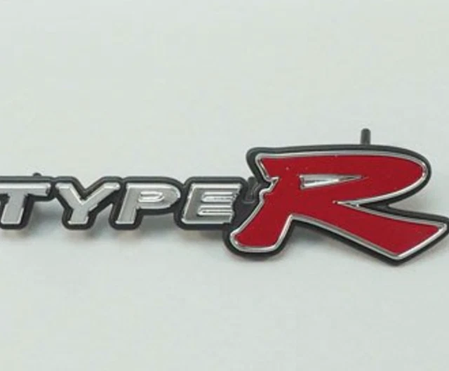 HONDA GENUINE CIVIC TYPEｰR EP3 Front Emblem "TYPE R" 75732-S5T-E11 $106 ...