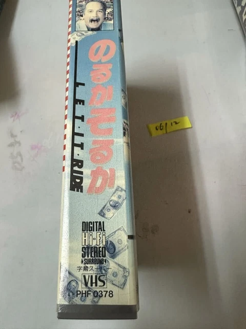 VHS RUN YOUR Life 1990 Western Horse Racing Comedy Richard Dreyfuss £40 ...