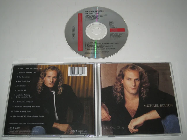 MICHAEL BOLTON / The One Thing (Columbia / 474355 2) CD EUR 13,61 ...
