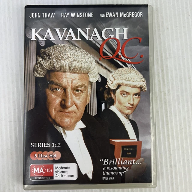 DVD KAVANAGH Q.C : Series 1 & 2 RAY WINSTONE Ewan McGregor JOHN THAW $8 ...