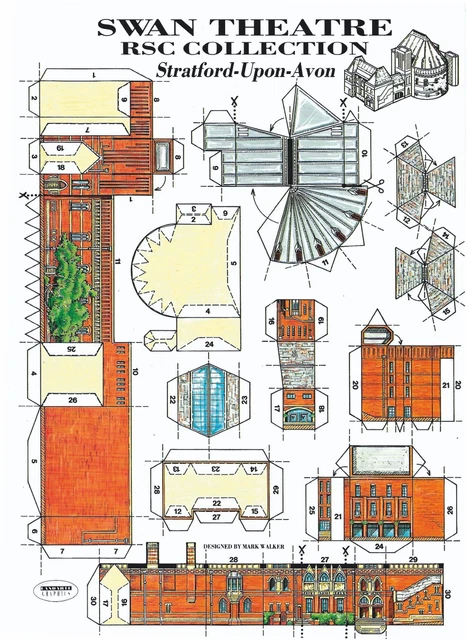 66 SWAN THEATRE AND RSC COLLECTION, LANDARTE GRAPHICS Ltd. Karton ...