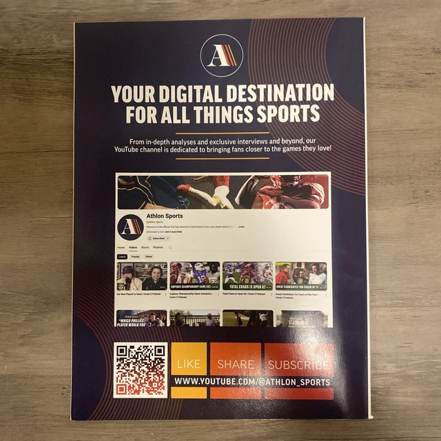 ATHLON SPORTS RACING 2025 • Chase Elliott Cover • Top 30 Cup Drivers ...