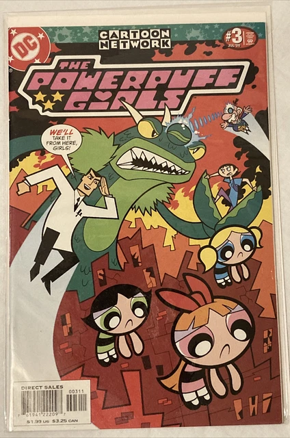 The Powerpuff Girls 1 Comic 2000 Dc Comics Cartoon Network Newsstand