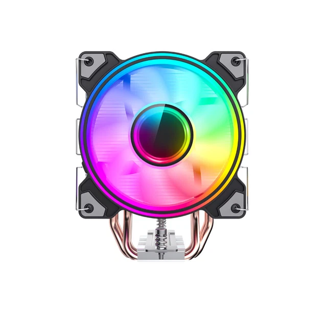 GAMEMAX ICE BLADE ARGB Infinity Fan 4 x 6mm Heat Pipes 4-Pin PWM CPU ...