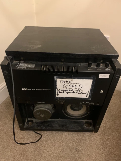 VINTAGE ACE BASS audio pro b2-50 subwoofer by 3Dgruppen £399.99 ...