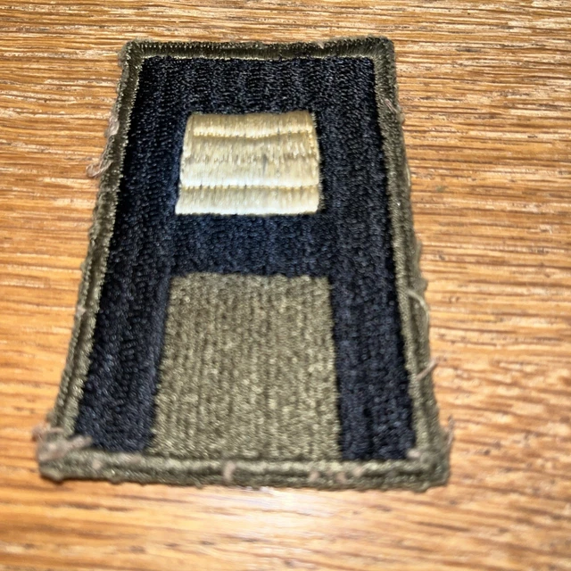 WW2 FIRST ARMY Ordinance Greenback Patch Fr My 45 Year Patch Collection ...