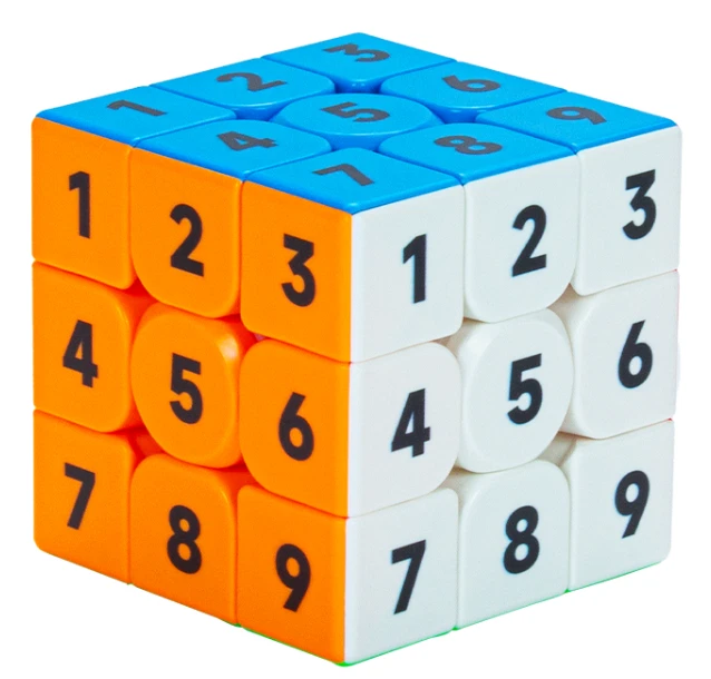 Z-CUBE ENGLISH NUMBERS 3x3 cube £5.75 - PicClick UK
