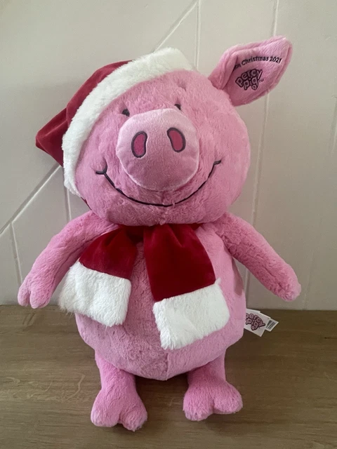 M&S PERCY PIG 2021 Limited Edition 21" Christmas Large Plush Soft New ...