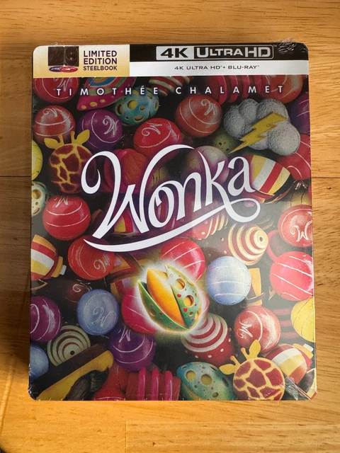 RARE WONKA 4K Uhd 2 Disc Steelbook Blu Ray Brand New £0.99 - PicClick UK