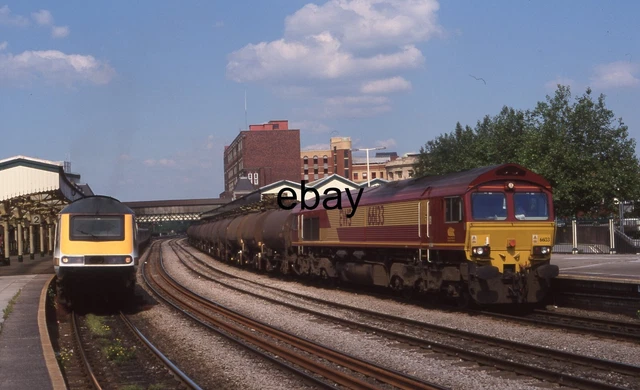 35MM RAILWAY SLIDE - EWS Diesel Electric Freight Loco Class 66. 66133 ...