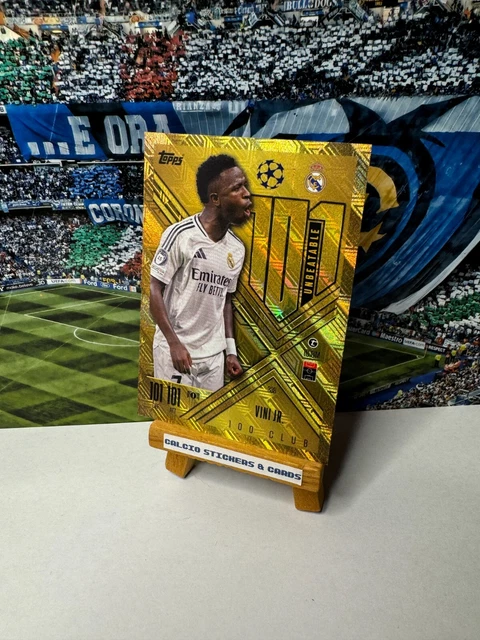 TOPPS MATCH ATTAX EXTRA 2024/25 2025 Vini Jr Real Madrid 100 Club Unbeatable 101 £5.75 - PicClick UK
