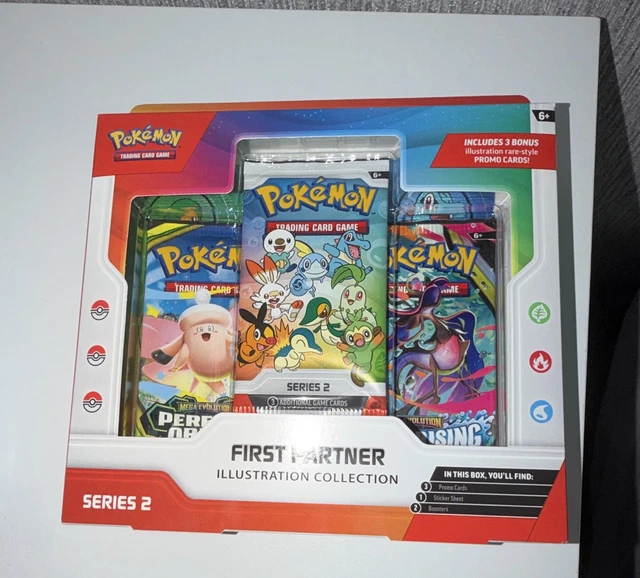 POKÉMON TCG FIRST Partner Illustration Collection Series 2 Box £41.26 ...