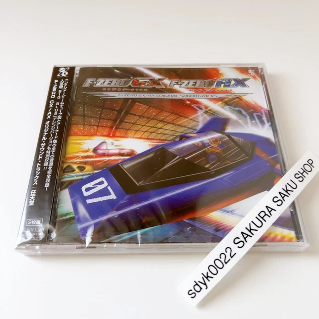 F-ZERO GX / AX Original Soundtracks Game Music OST SCDC-00358 ...