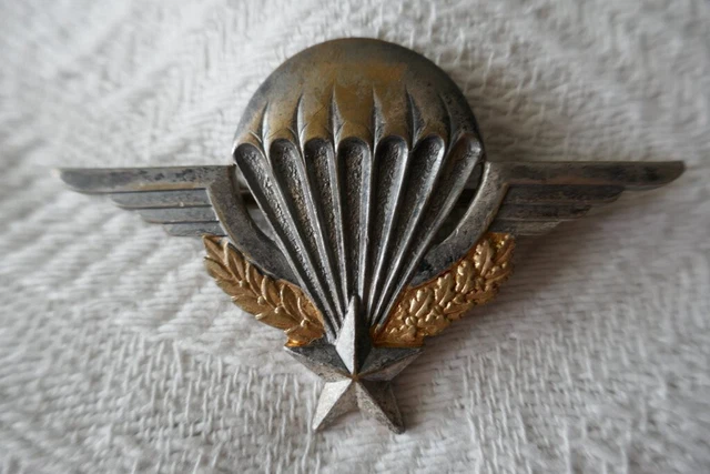 INSIGNE BREVET PARACHUTISTE Légion étrangère du 2° REP matriculé Année ...