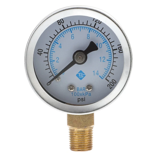 AIR MANOMETER BAR Manometer Hydraulische Manometer Npt Manometer EUR 11 ...