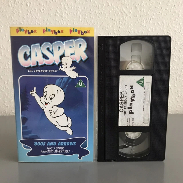 CASPER THE FRIENDLY Ghost - Vhs Video - Boos And Arrows - Playbox £3.95 ...