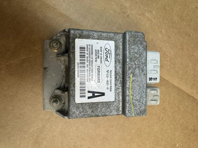 99 00 FORD Ranger Regular Cab SRS Restraint Control Module OEM ...
