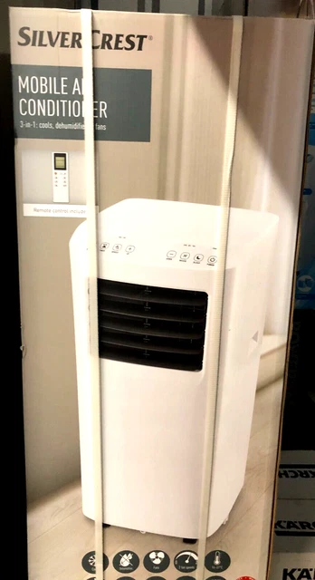 SILVERCREST PORTABLE AIR Conditioner-3in1:Cooling,Dehumidification ...
