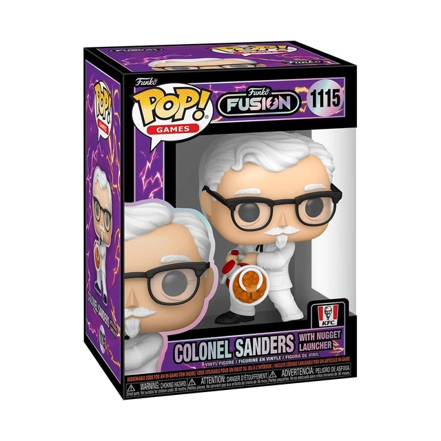 FUNKO POP! AD Icons: Fusion - Colonel Sanders - 1/6 Odds for Rare Ch ...