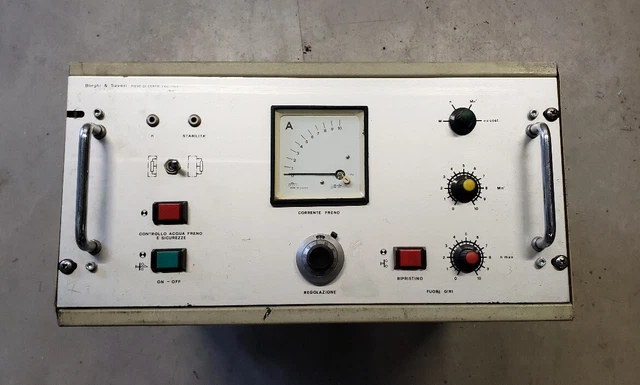 BORGHI & SAVERI Motortest Bremskontrolleinheit Motorenprüfstand Testeur ...