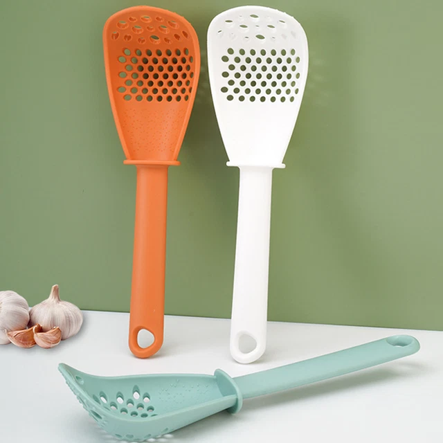 GRINDING SPOON FOOD Grade Water Draining Potato Fruit Press Colander ...