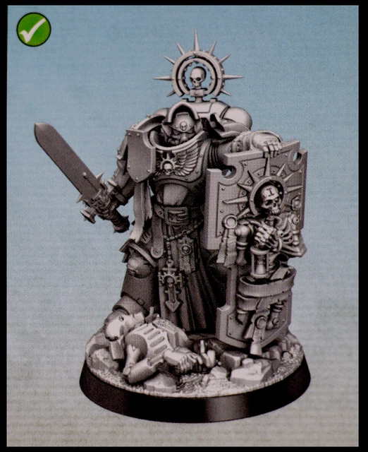 BLADEGUARD CAPTAIN PRIMARIS Space Marines Power Sword Storm Shield Indomitus 40K £41.52 ...