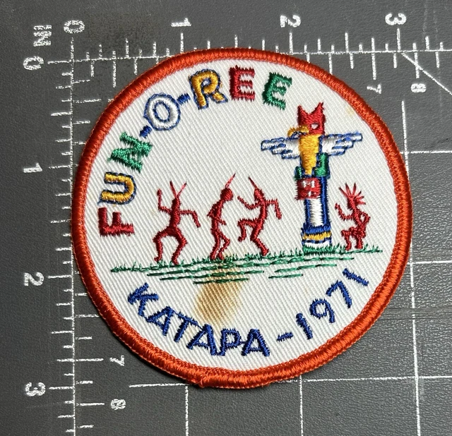 FUN-O-REE FUNOREE KATAPA 1971 Indien Boy Scouts D'Amérique BSA B. S. A ...