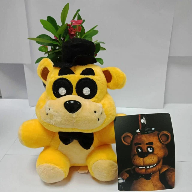 7& FNAF FREDBEAR Plushie Five Night at Freddy's BEAR Plush Doll Soft ...