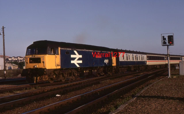 ORIGINAL RAILWAY SLIDE Class 47 47617 at Aberdeen 07.89 £2.99 - PicClick UK