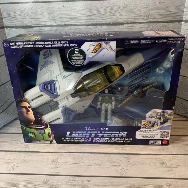 DISNEY PIXAR LIGHTYEAR Blast & Battle XL-15 Spaceship with Buzz Figure NIB £42.83 - PicClick UK