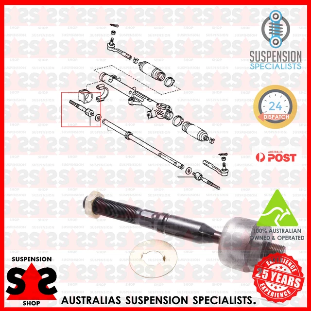 FRONT AXLE INNER Tie Rod Suit TOYOTA Tundra Pickup (_K3_, _K4_) 4.7 (UCK30_, $50.32 - PicClick AU