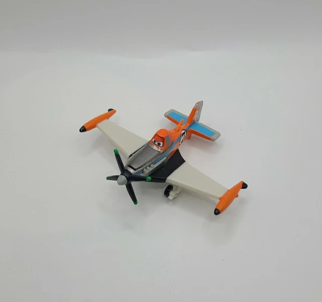 DISNEY PIXAR PLANES Cars SUPERCHARGED DUSTY #7 MATTEL 1:55 DIECAST ...