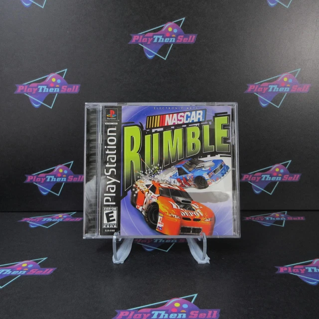 NASCAR RUMBLE PS1 PlayStation 1 + Reg Card - Complete CIB $23.95 - PicClick