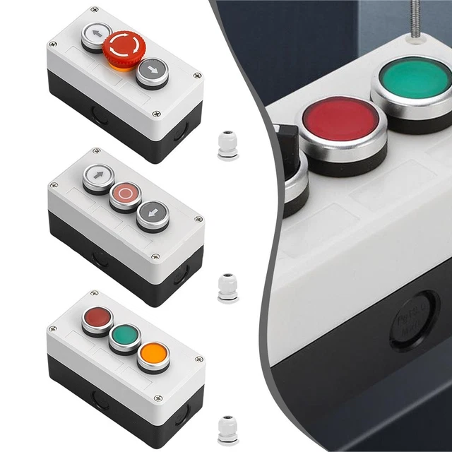 HIGH PERFORMANCE 22MM Push Button Switch Control Box with Waterproof ...