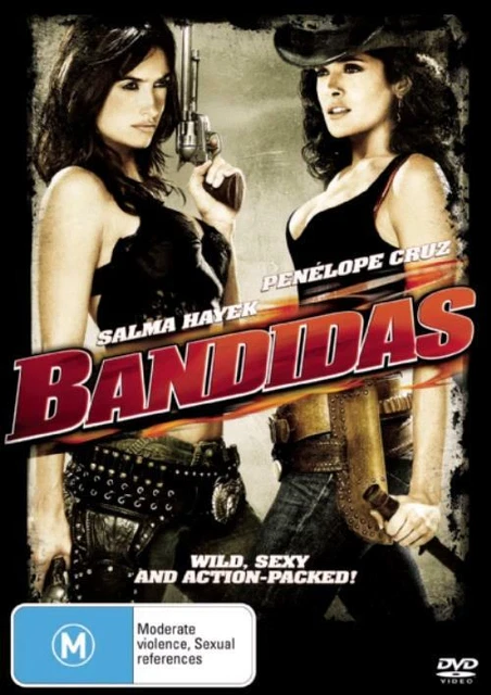 BANDIDAS (DVD, 2006) Salma Hayek, Steve Zahn, Penelope Cruz, Sam ...