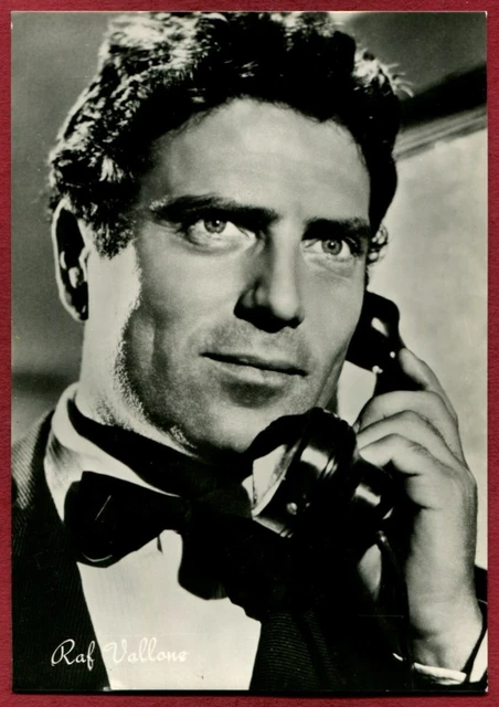 RAF VALLONE 12 Tropea ATTORE ACTOR CINEMA CALCIO SPORT MOVIE Cartolina ...