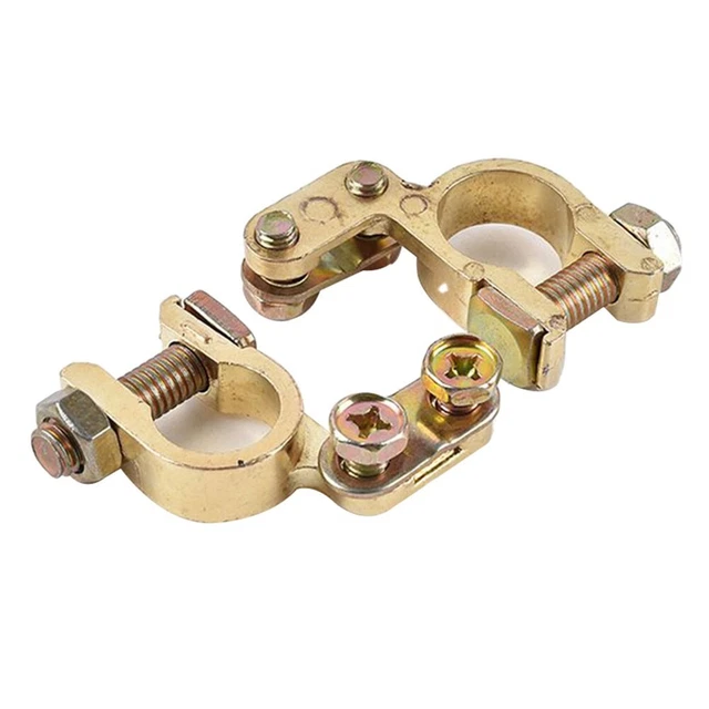 BATTERY TERMINALS FOR Car Battery Connector/Pole Clamp Universal ...