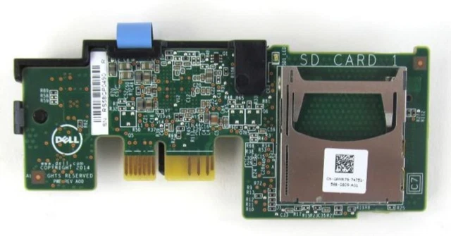 DELL DUAL SD Card Module 0PMR79 CVWHJ for R330 T430 R530 T630 R630 R730 ...