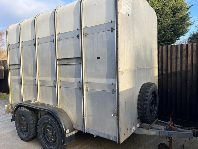 IFOR WILLIAMS CATTLE Box/Livestock Trailer 10ft x 6ft Used £1,842.70 ...