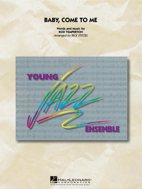 BABY, COME TO Me | Rod Temperton | Young Jazz (Jazz Ensemble) | Hal ...