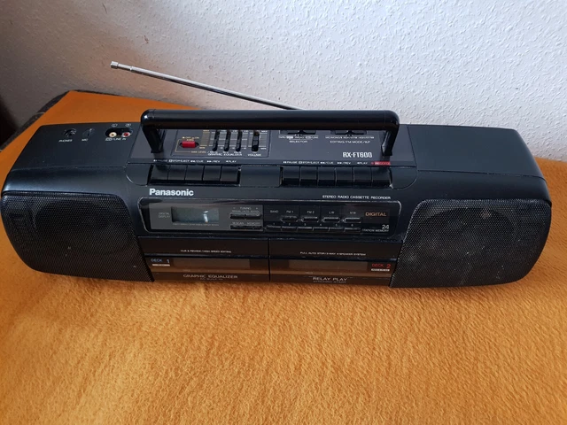 PANASONIC RX-FT600 BOOMBOX Ghettoblaster Vintage EUR 17,00 - PicClick DE