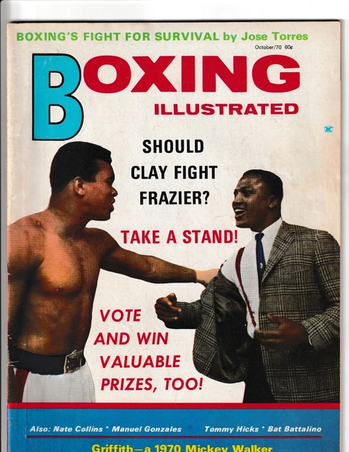 CASSIUS CLAY BOXING Illustrated Magazine 1970 Muhammad Ali Cover ...