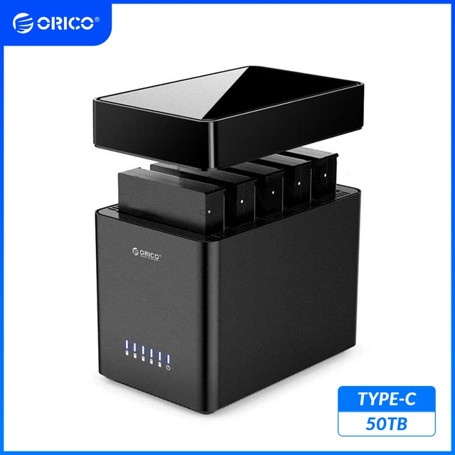 ORICO HARD DRIVE Enclosure for PC Case Internal 5 Bay Hot Swap for 3.5 ...